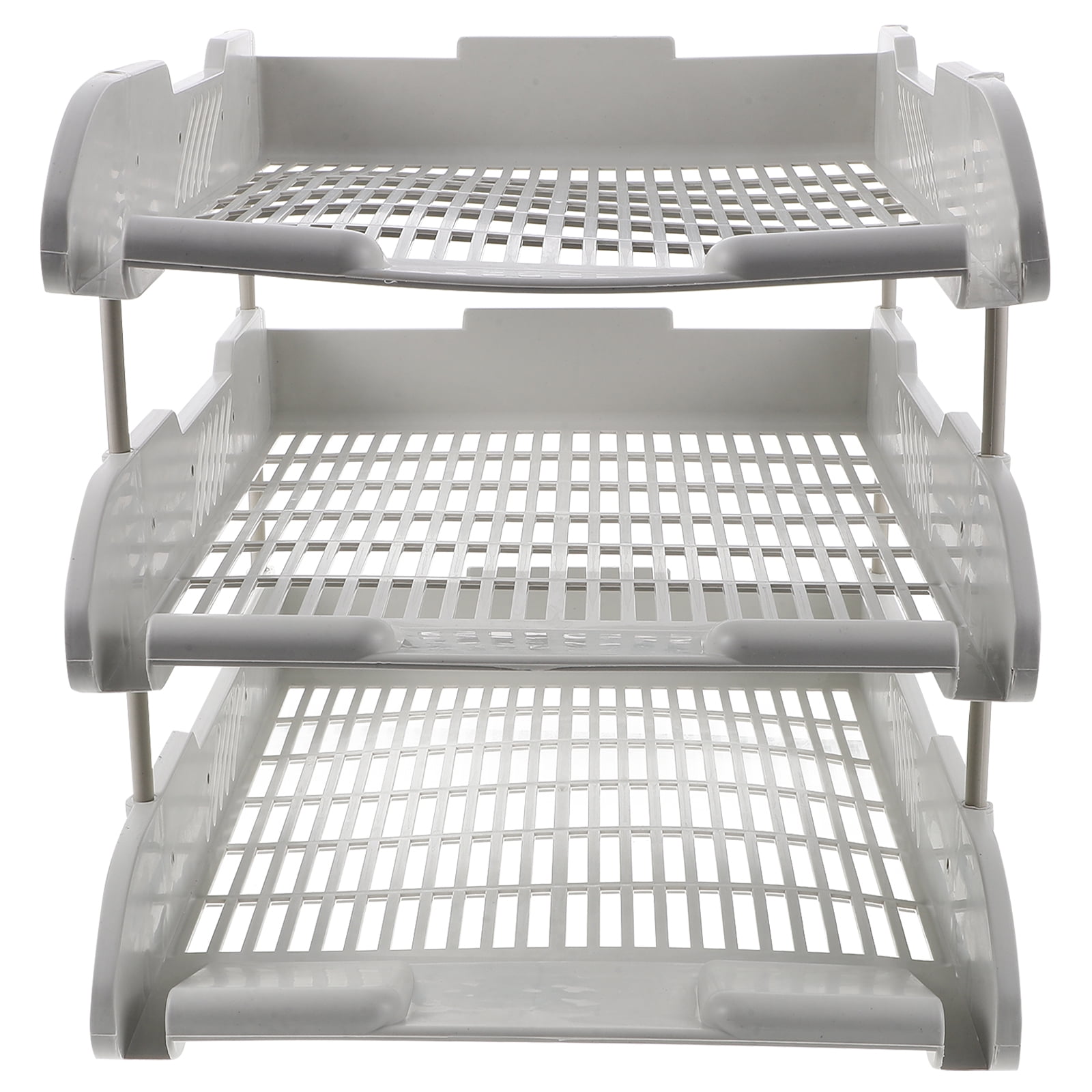 Monyance printer paper holder 3-Tier Paper Storage Tray Desktop File ...