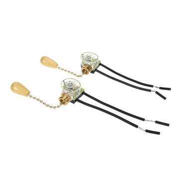 Uxcell Ceiling Fan Switch 3 Speed 4 Wire ZE208S E89885 Pull Chain ...