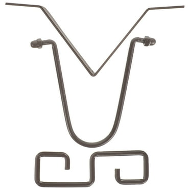 Rain Chain Gutter Adapter, Black V-Shaped Rain Chain Adapter with S ...