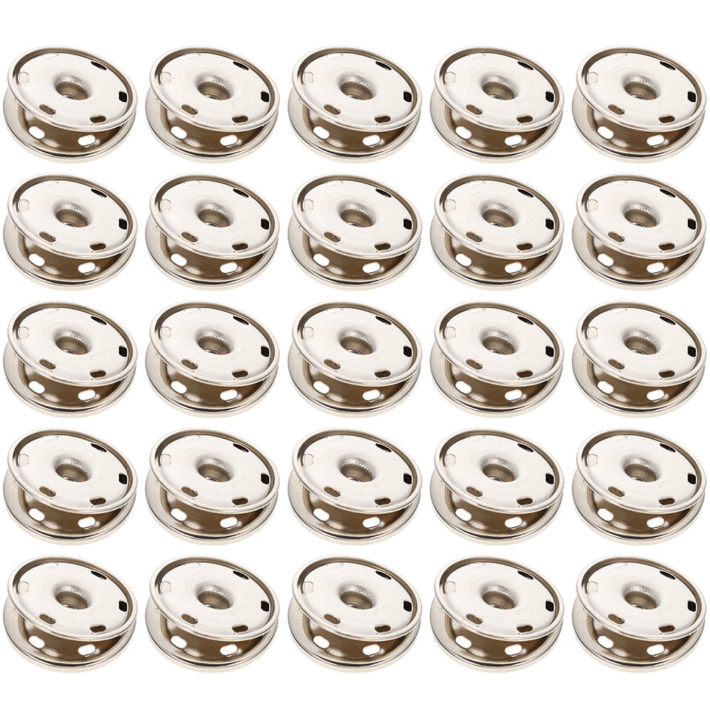 50pcs Sew on Snap Buttons Alloy Fasteners for Clothes Press Studs ...