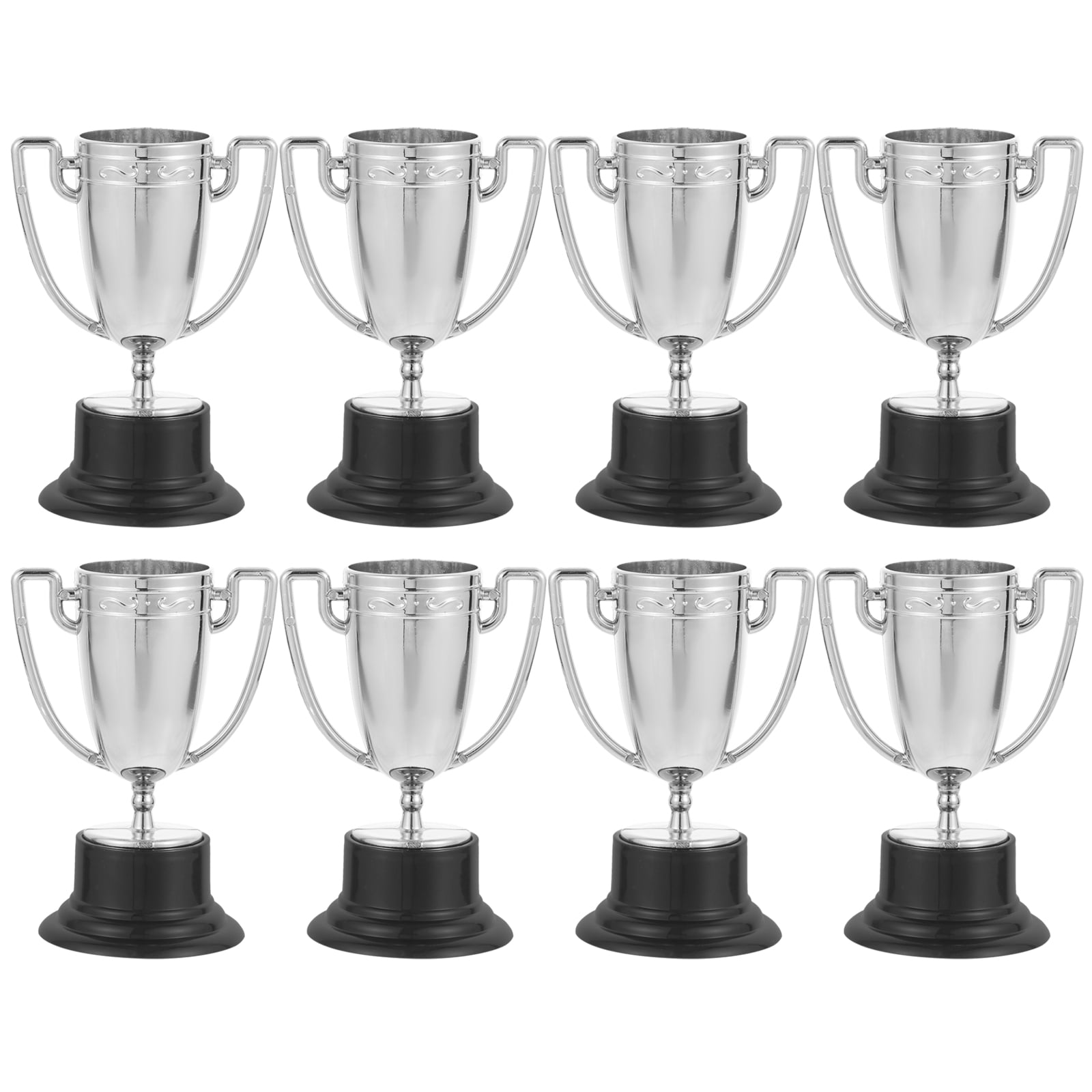 8Pcs Mini Award Trophies for Kids School Rewards Decoration Use Plastic ...