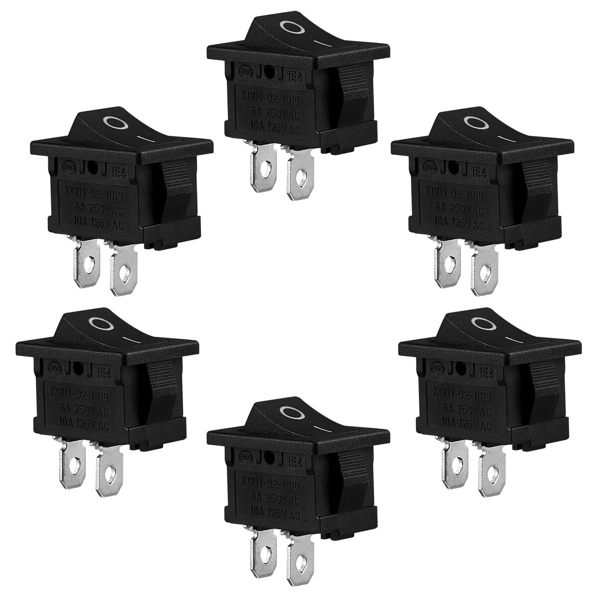Monyance toggle switch 20x 2 Pin Toggle Switch On/Off Mini Boat Rocker ...