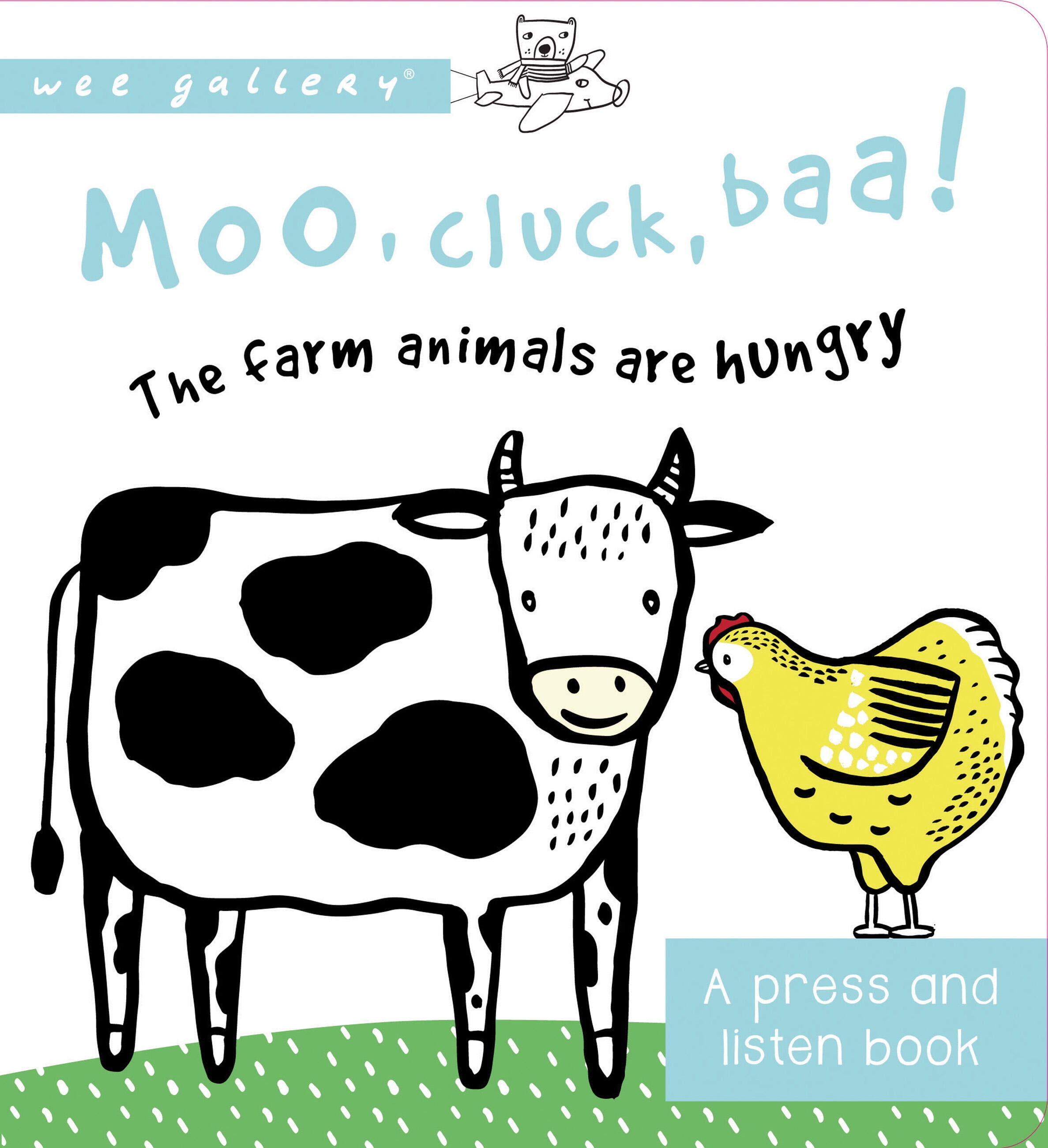 Moo Cluck Baa The Farm Animals Are Hungr (Board Book) - Walmart.com