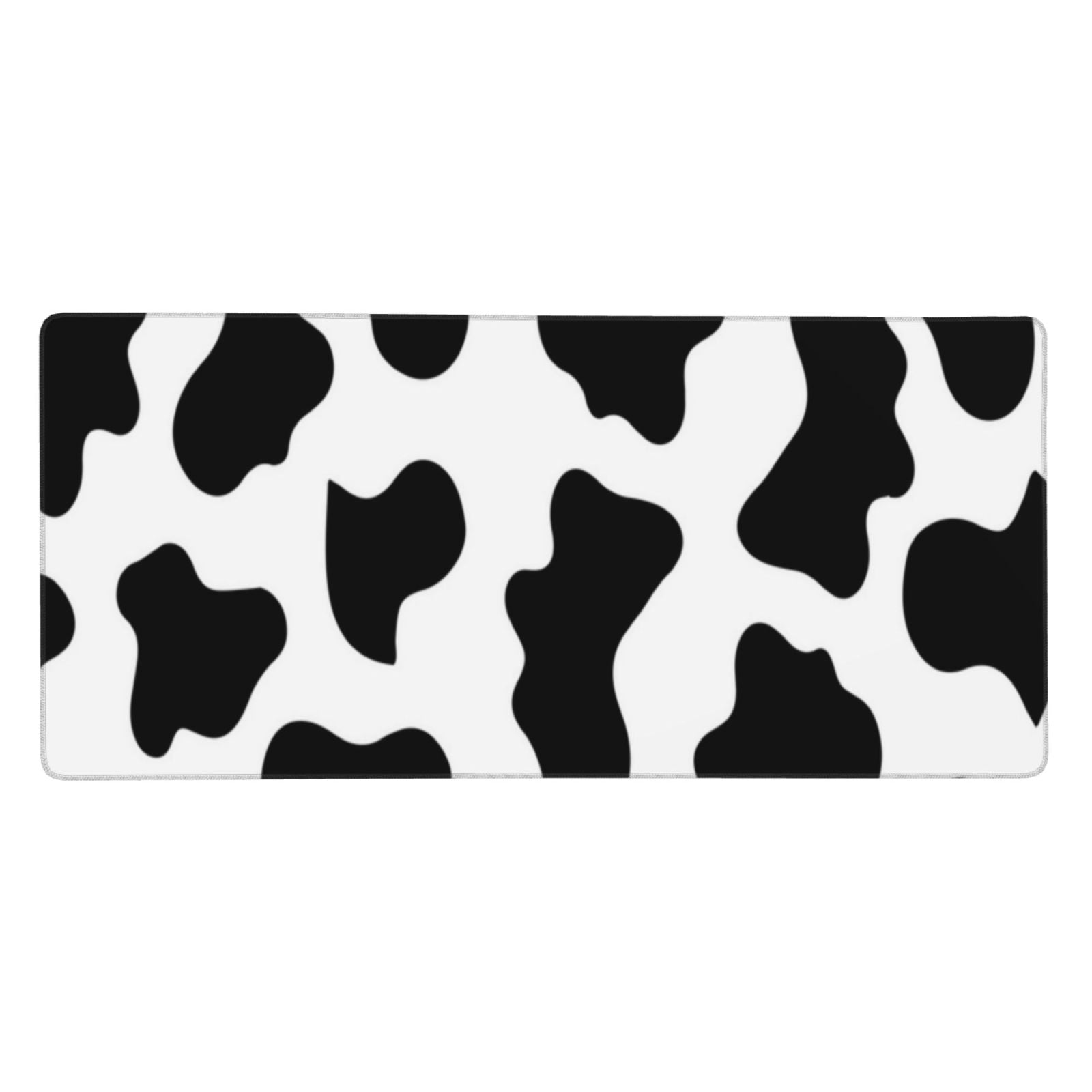 Moo Cow Print Mousepad Large Mouse Pad Desk Pad Computer Keyboard Mouse ...
