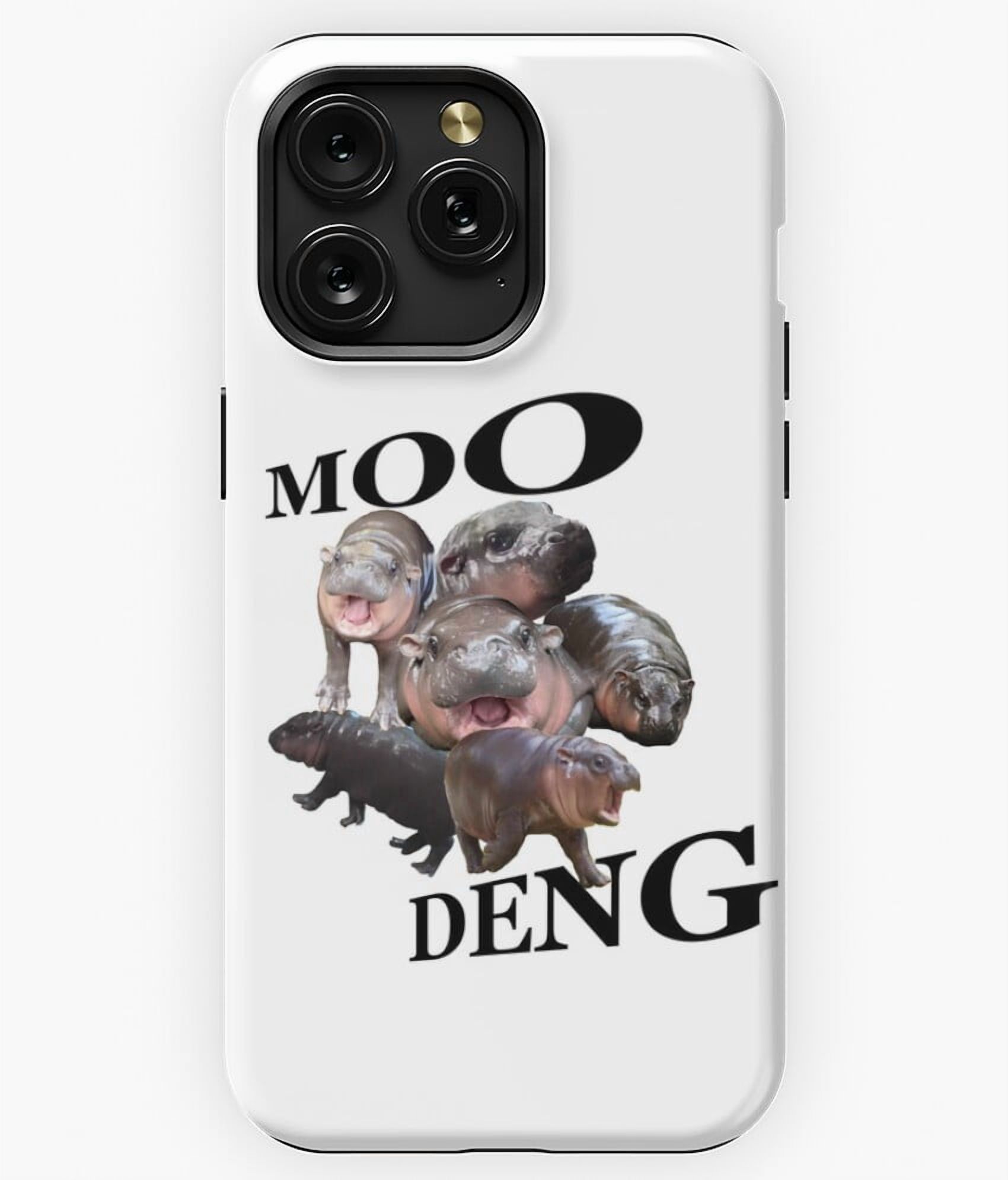 Moo Deng Appreciation Club Cute Baby Hippo Fan A4491 Phone Case for ...