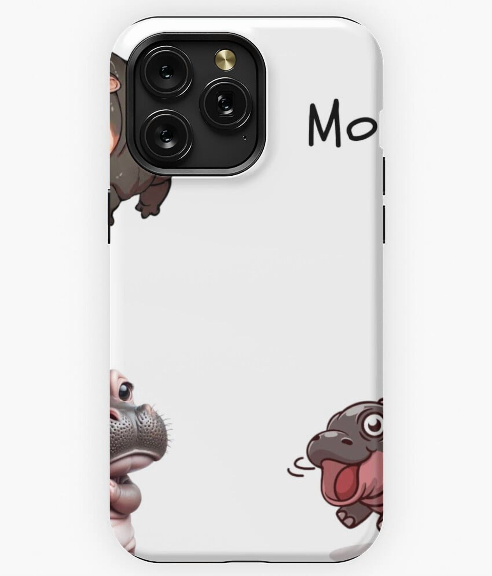 Moo Deng Baby Cute Viral Hippo Sensation Graphic A4641 Phone Case for ...
