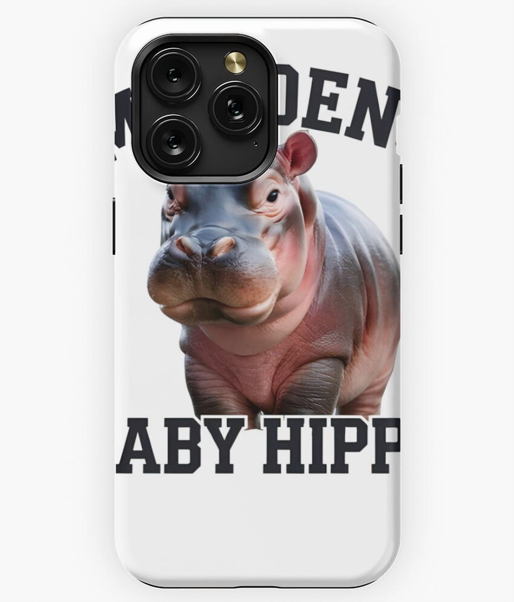 Moo Deng Cute Bouncy Baby Hippo Viral Sensation A4443 Phone Case for ...