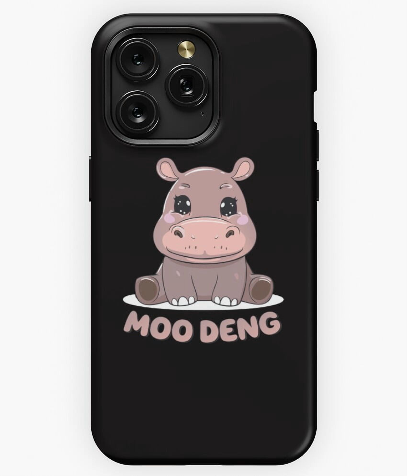 Moo Deng Cute Hippo Famous Viral Animal Sensation A4653 Phone Case for ...