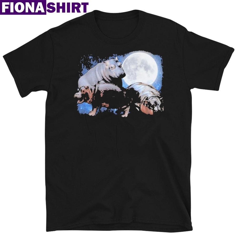 Moo Deng Moon Night Shirt - Walmart.com