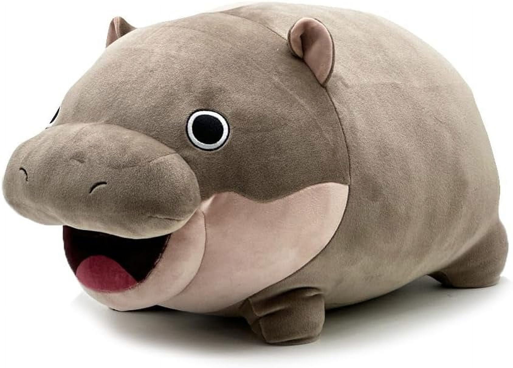 Moo Deng Plush Toys, Hippo Stuffed Animal, Soft Baby Hippopotamus ...