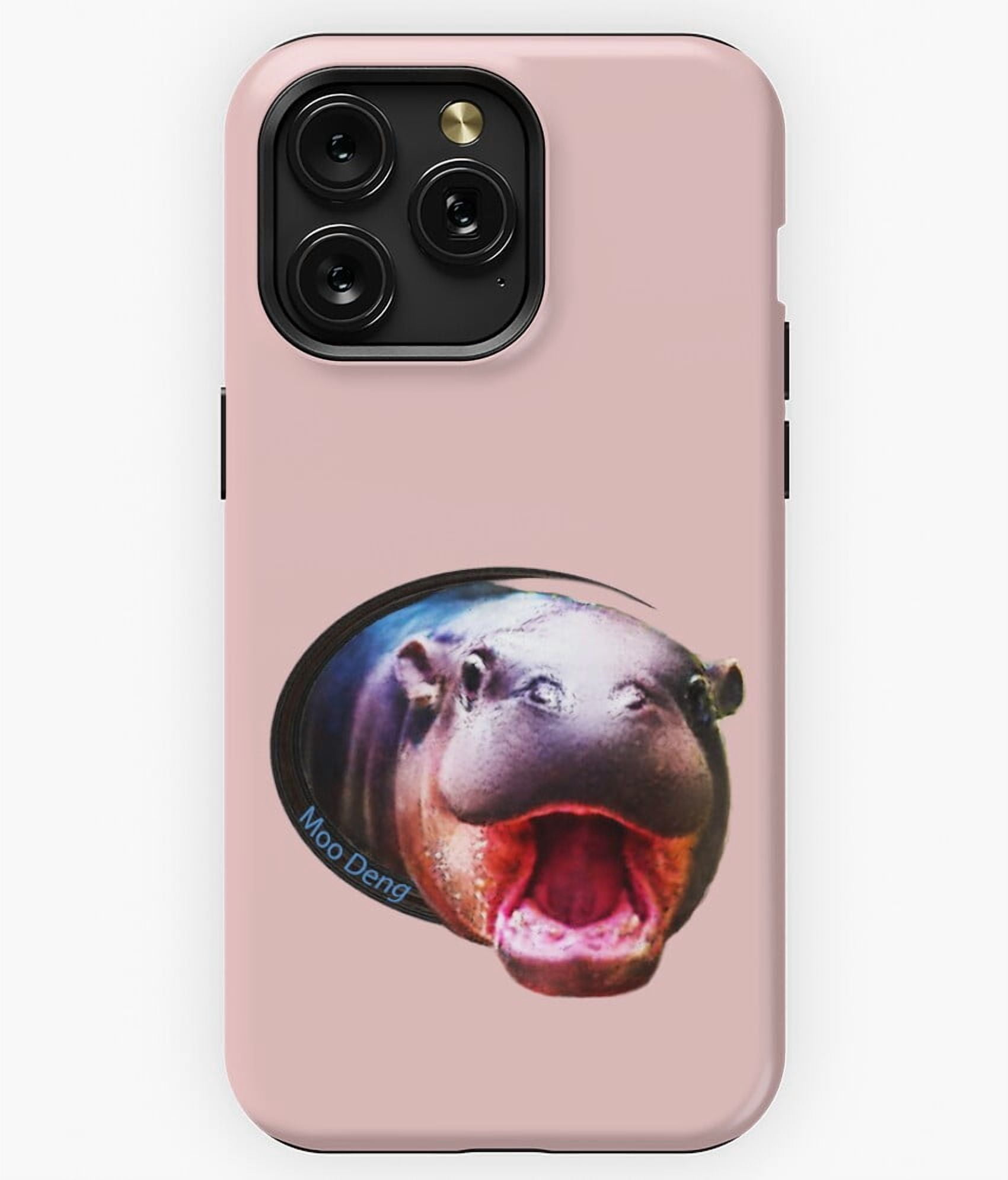 Moo Deng Pygmy Hippo Famous Viral Animal Graphic A4540 Phone Case for ...