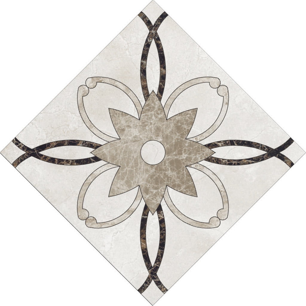 Moocorvic 10 Pcs/Set Ceramic Tile Stickers Self Adhesive Tiles Art 3D ...