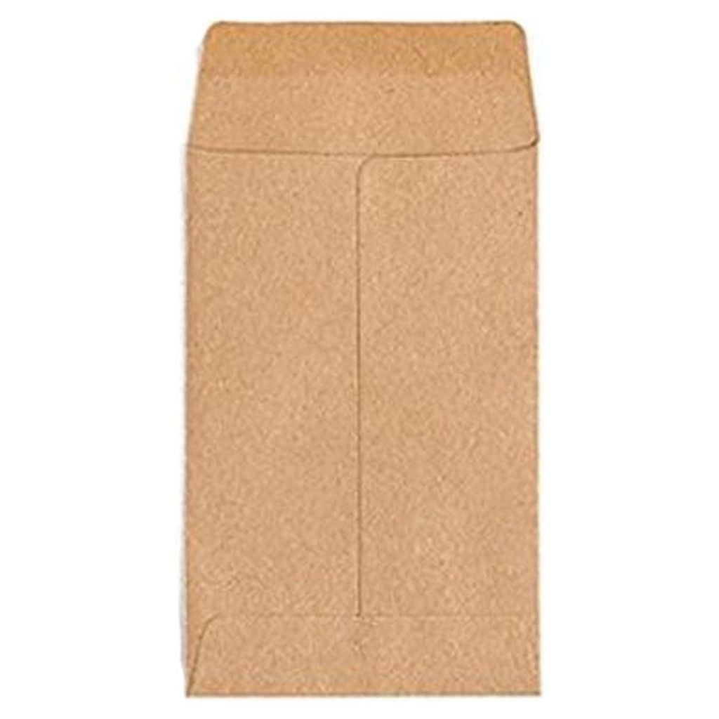 Moocorvic 100 Pack Kraft Small Coin Envelopes Self-Adhesive Kraft Seed ...