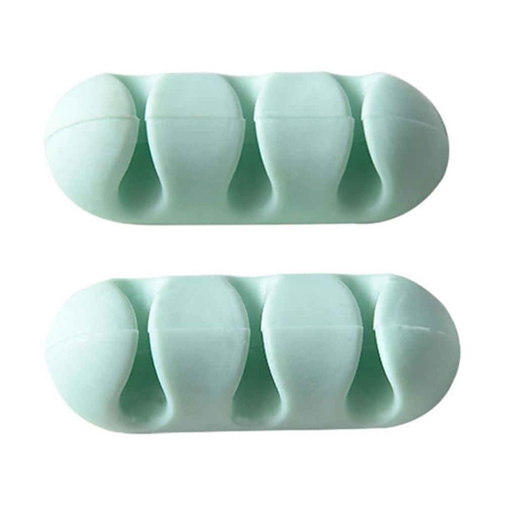 Moocorvic 2 Pcs Headphone Headset Wire Wrap Cord Winder Organizer Cable ...