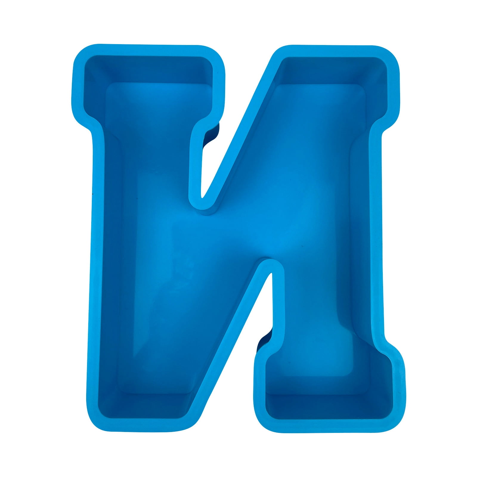 Moocorvic 3D Alphabet Resin Silicone Mold, Capital Letter Mold, Large ...