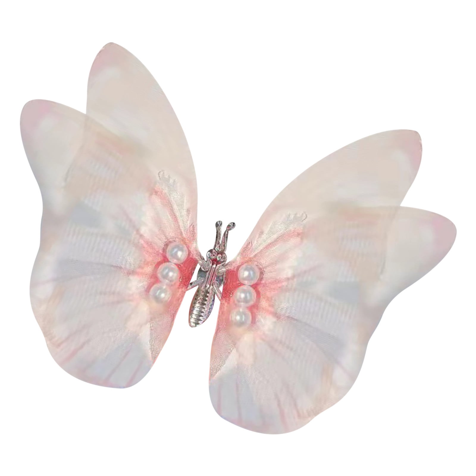 Moocorvic 3D Butterfly Hair Clips Gold Metal Moving Butterfly Hair ...