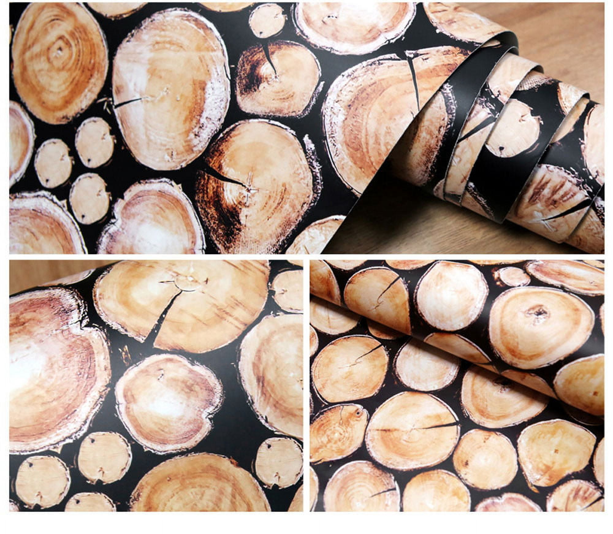 Moocorvic 3D Wall Paper Brick Stone Effect Self-adhesive Wall Sticker ...