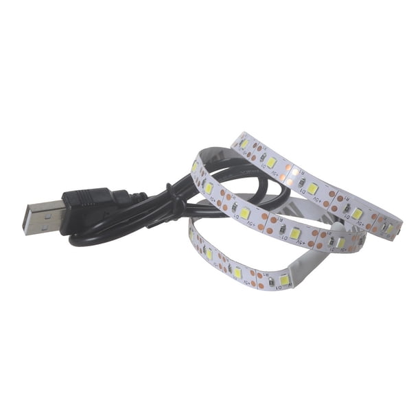 Moocorvic 5V 2835 30SMD/50CM White/Warm white/Blue LED Strip Light Bar ...