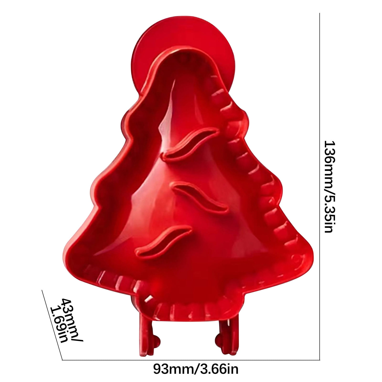 Moocorvic Christmas Decorations Indoor Mini Hand Pie Molds, Christmas ...