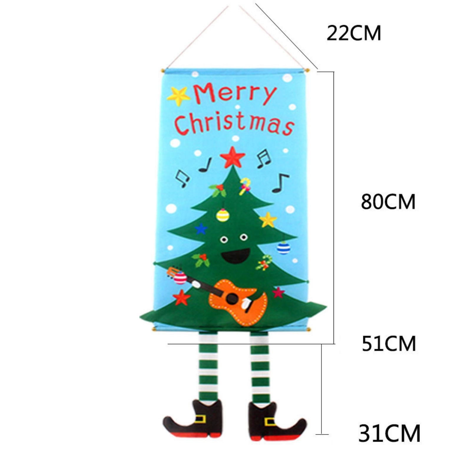 Moocorvic Christmas Flags Decorations Pendant, Christmas Garden Flags ...
