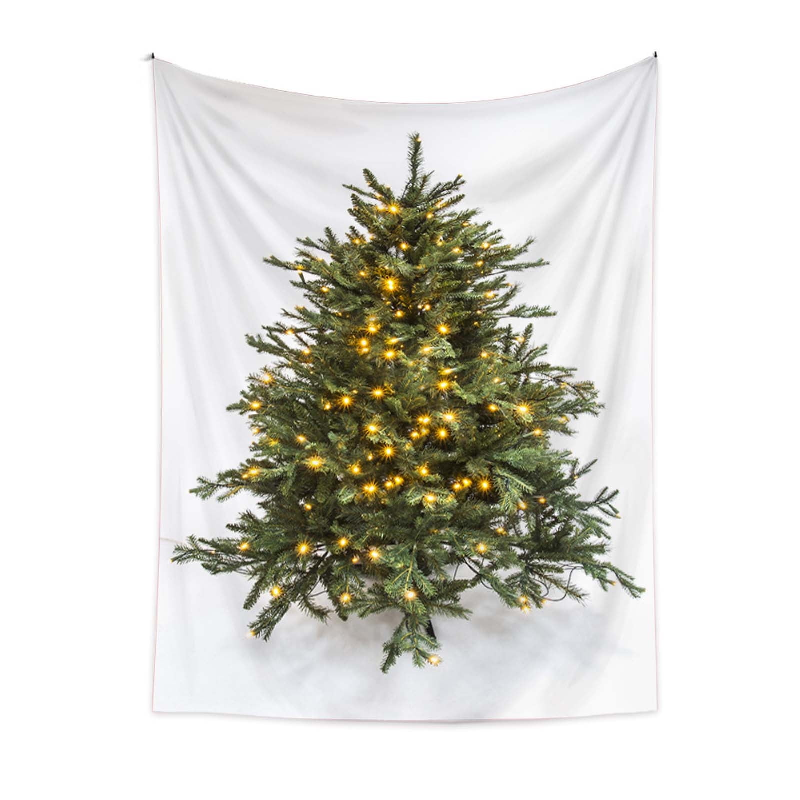 Moocorvic Christmas Tree Tapestry Green Tree Decorative Wall Hanging ...