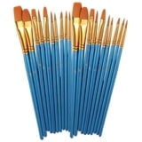 Moocorvic Paint Brush Set | Hair brushes for art stores - Walmart ...