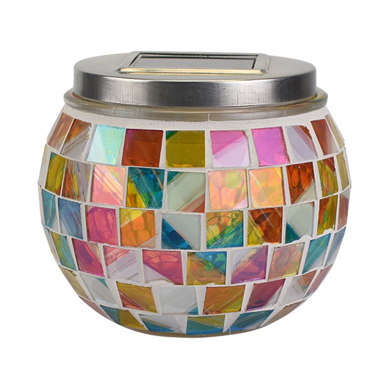 Moocorvic Color Changing Solar Glass Ball Garden Light, Solar Desk Lamp ...