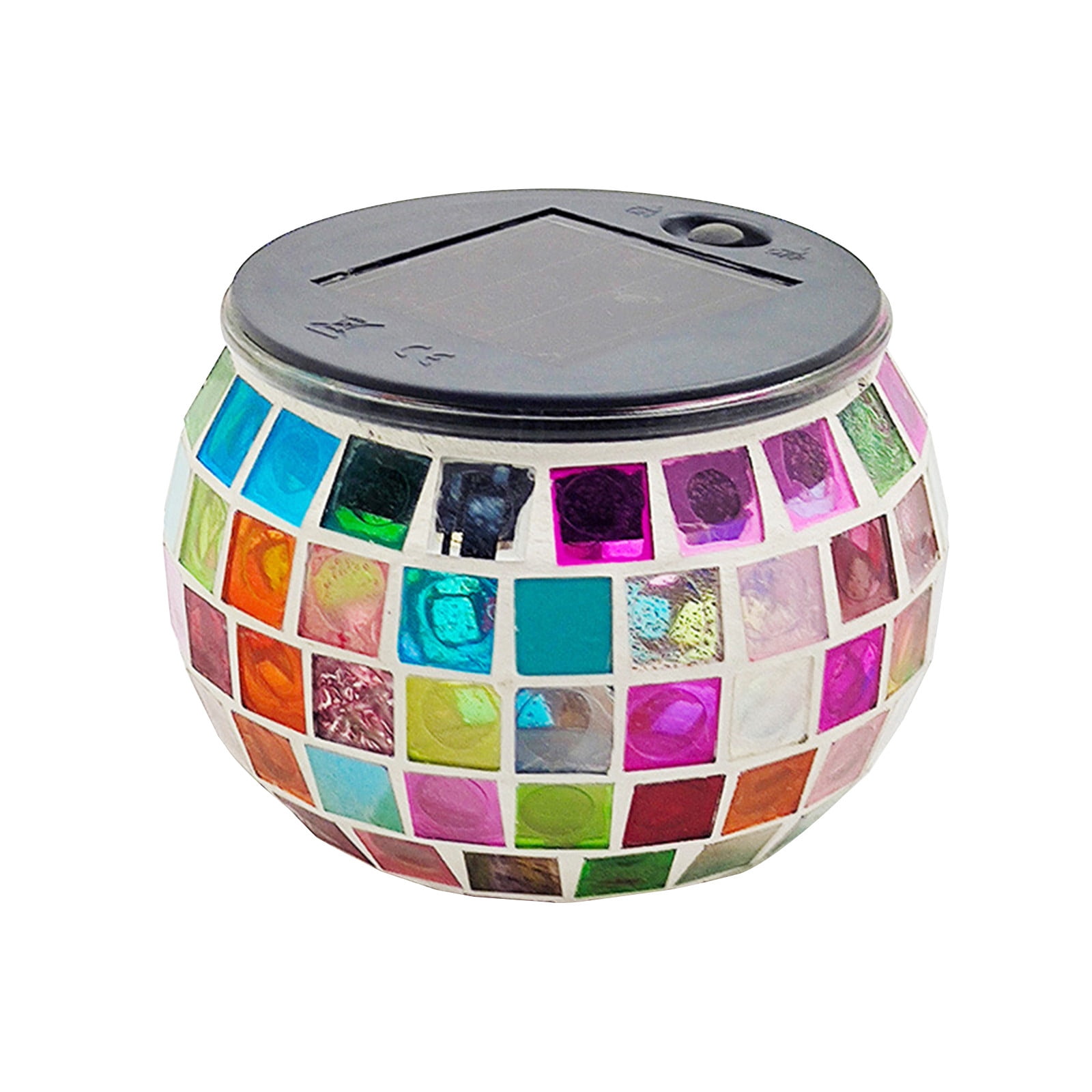 Moocorvic Color Changing Solar Glass Ball Garden Light, Solar Desk Lamp ...