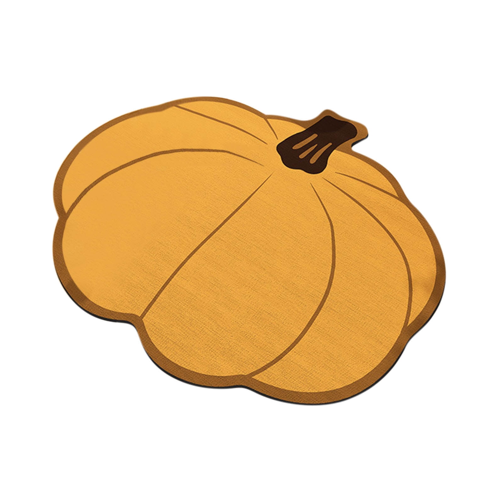 Moocorvic Dish Mat Drying Kitchen Mat, Pumpkin-Shape Super Absorbent ...