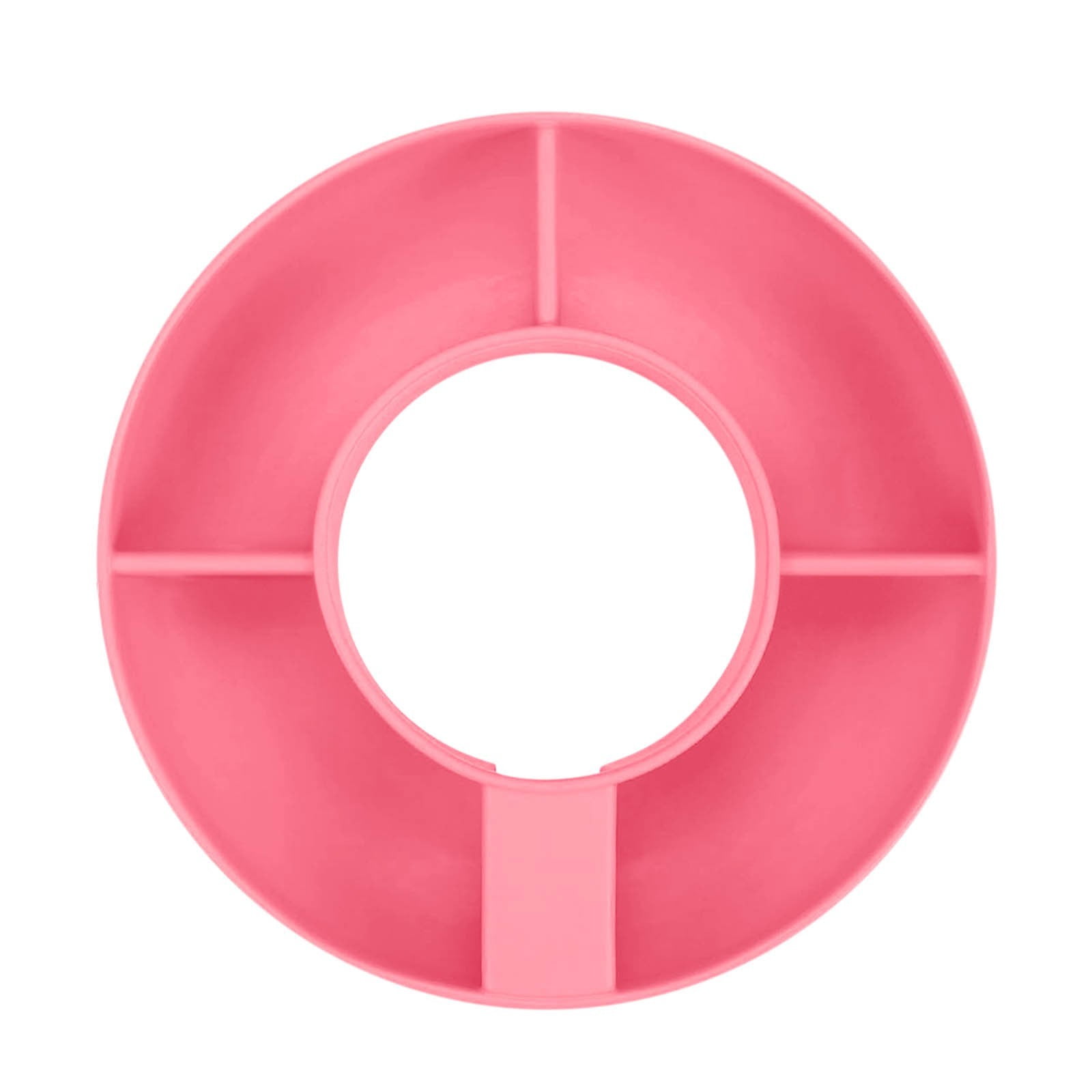 Moocorvic Divided Serving Dishes Four Partition Silicone Snack Platter ...