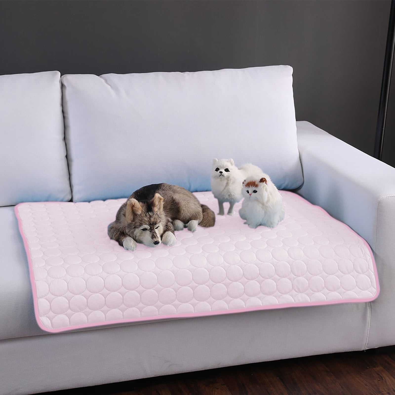 Moocorvic Dog Cooling Mat for Dogs , Cooling Pad Blanket Bed Cushion ...