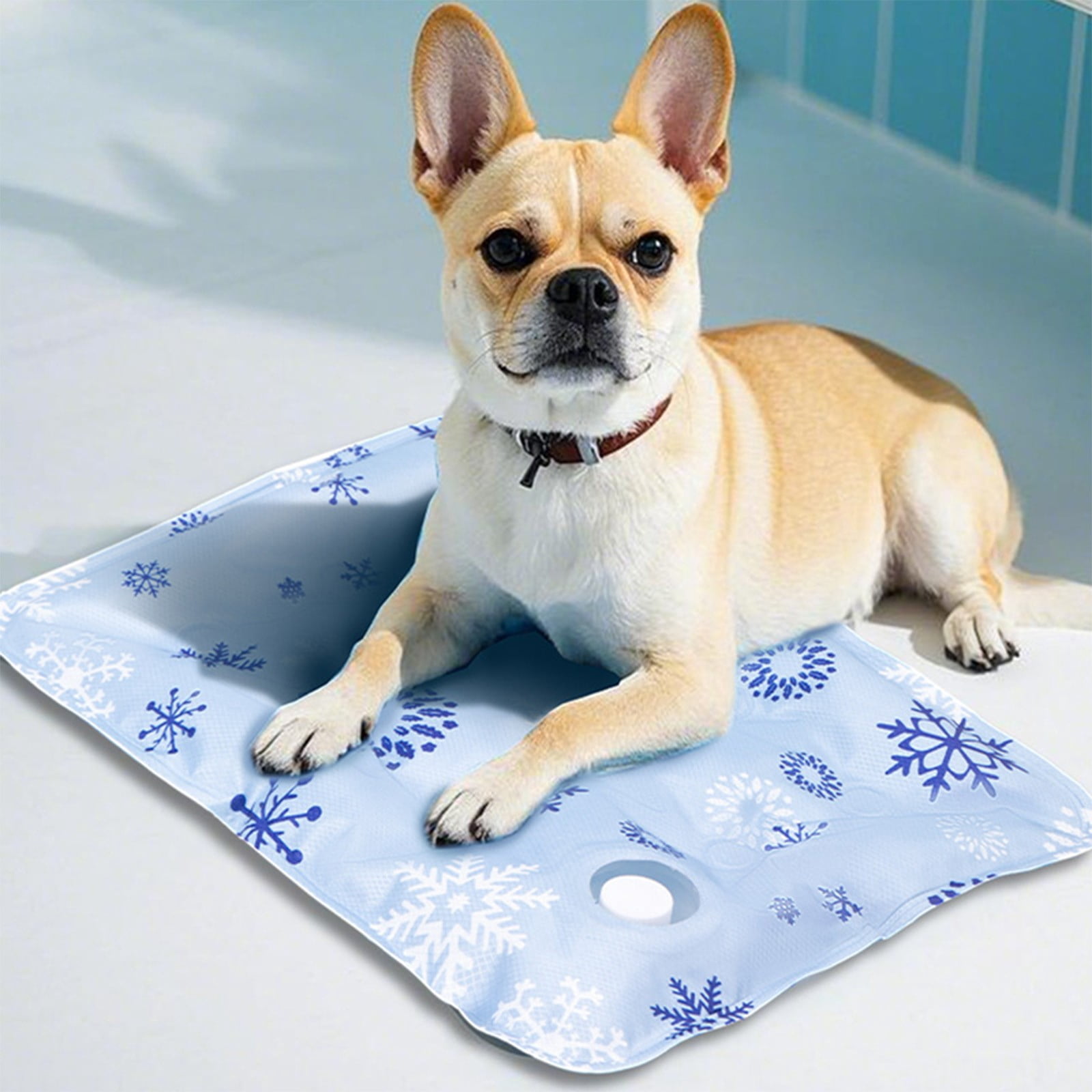 Moocorvic Dog Cooling Mat for Summer Heat - Gel Ice Cushion Pad All ...