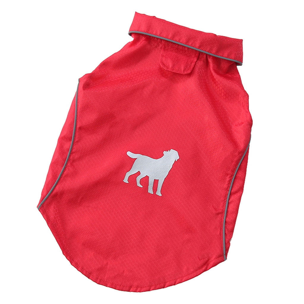 Moocorvic Dog Raincoat, Reflective Adjustable Pet Vest for Small Dogs ...