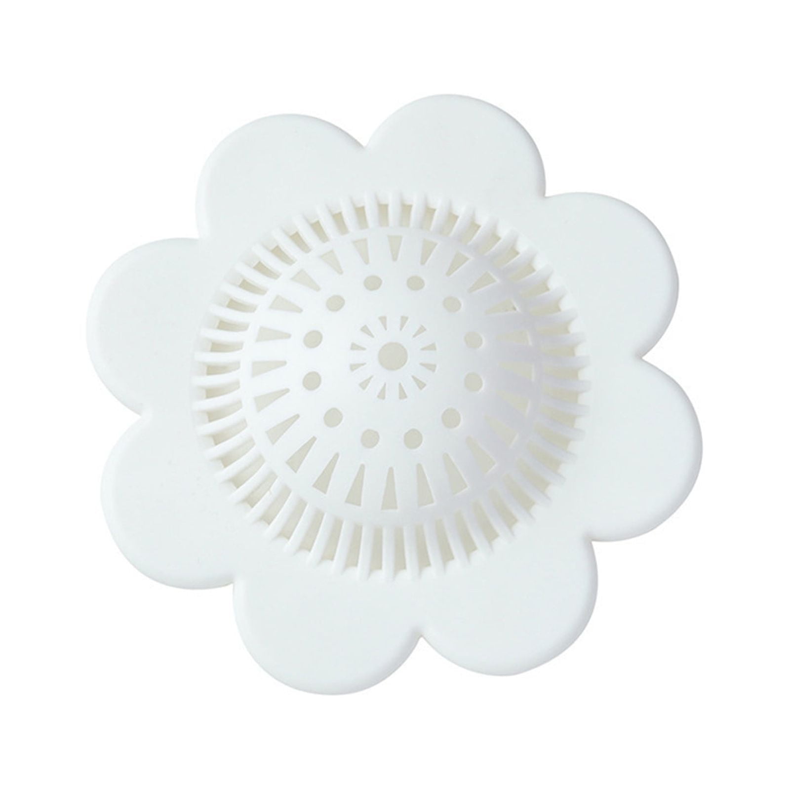 Moocorvic Drains Protector Flower Shape Drains Hair Catcher Strainer ...