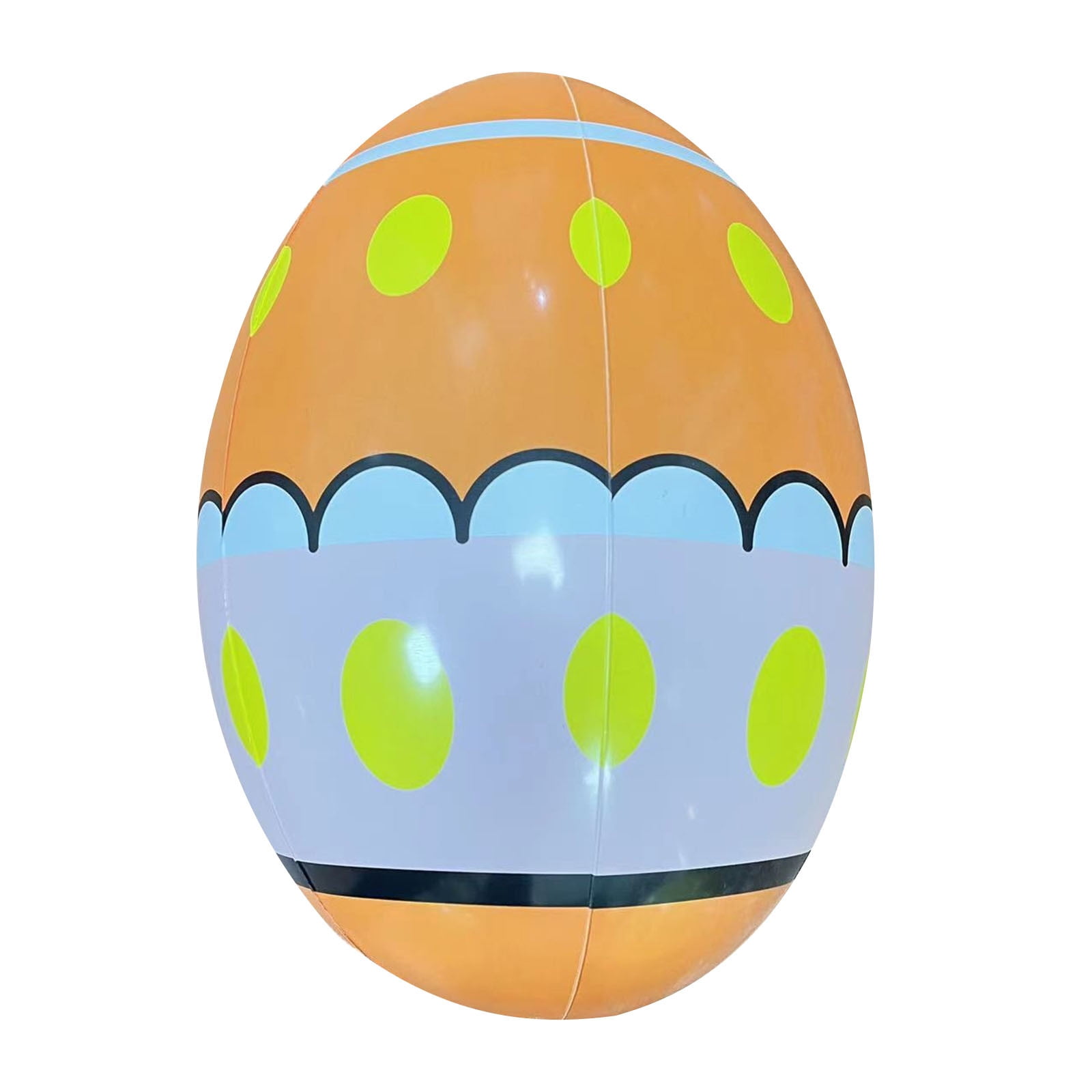 Moocorvic Easter Eggs Inflatables Outdoor Decorations 16 Inch Colorful ...