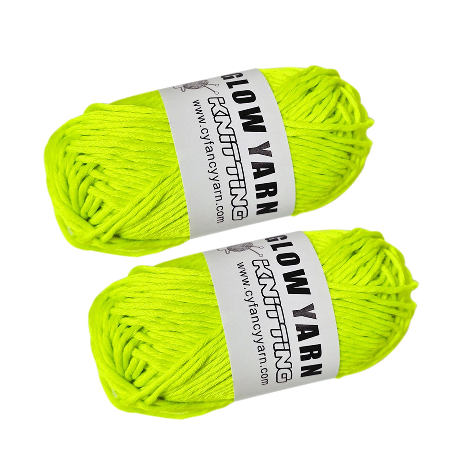 Moocorvic Glow In The Dark Yarns Luminous Yarn Hand-woven DIY Hand ...