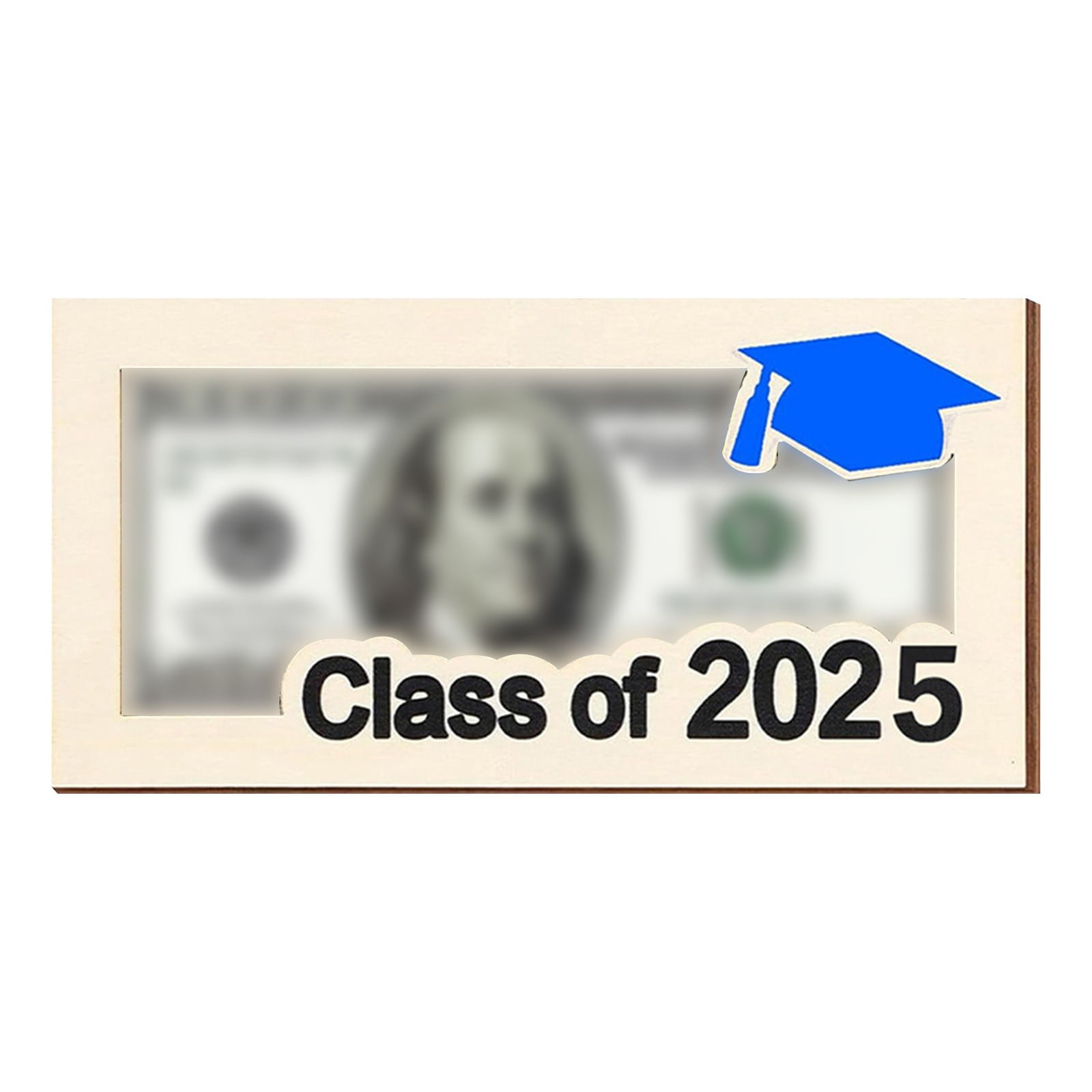 Moocorvic Graduation Gifts 2025 Wooden Grad Money Holder Congrats Grad ...