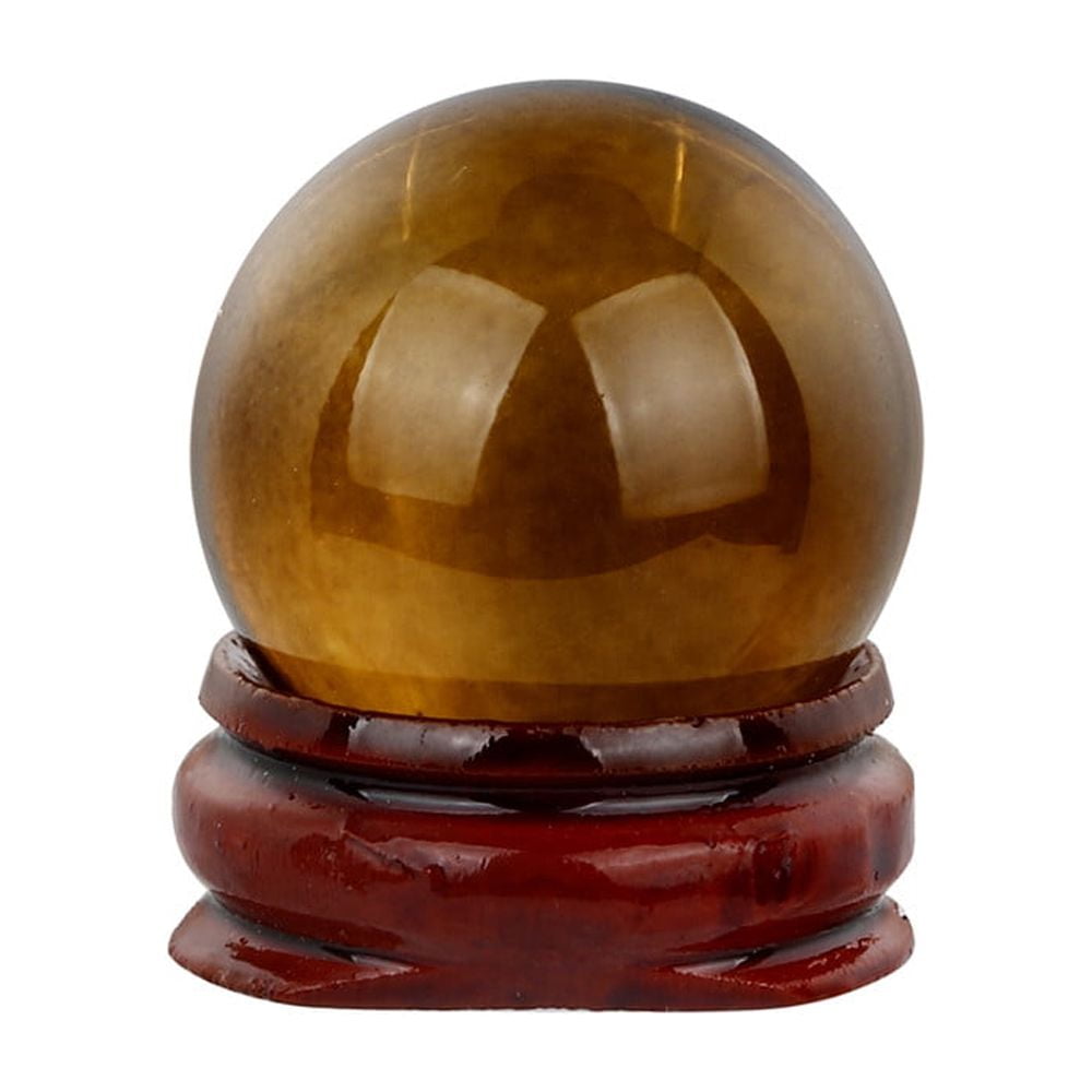 Moocorvic HOT!30mm Natural Quartz Ball Healing Ball Sphere And Stand ...