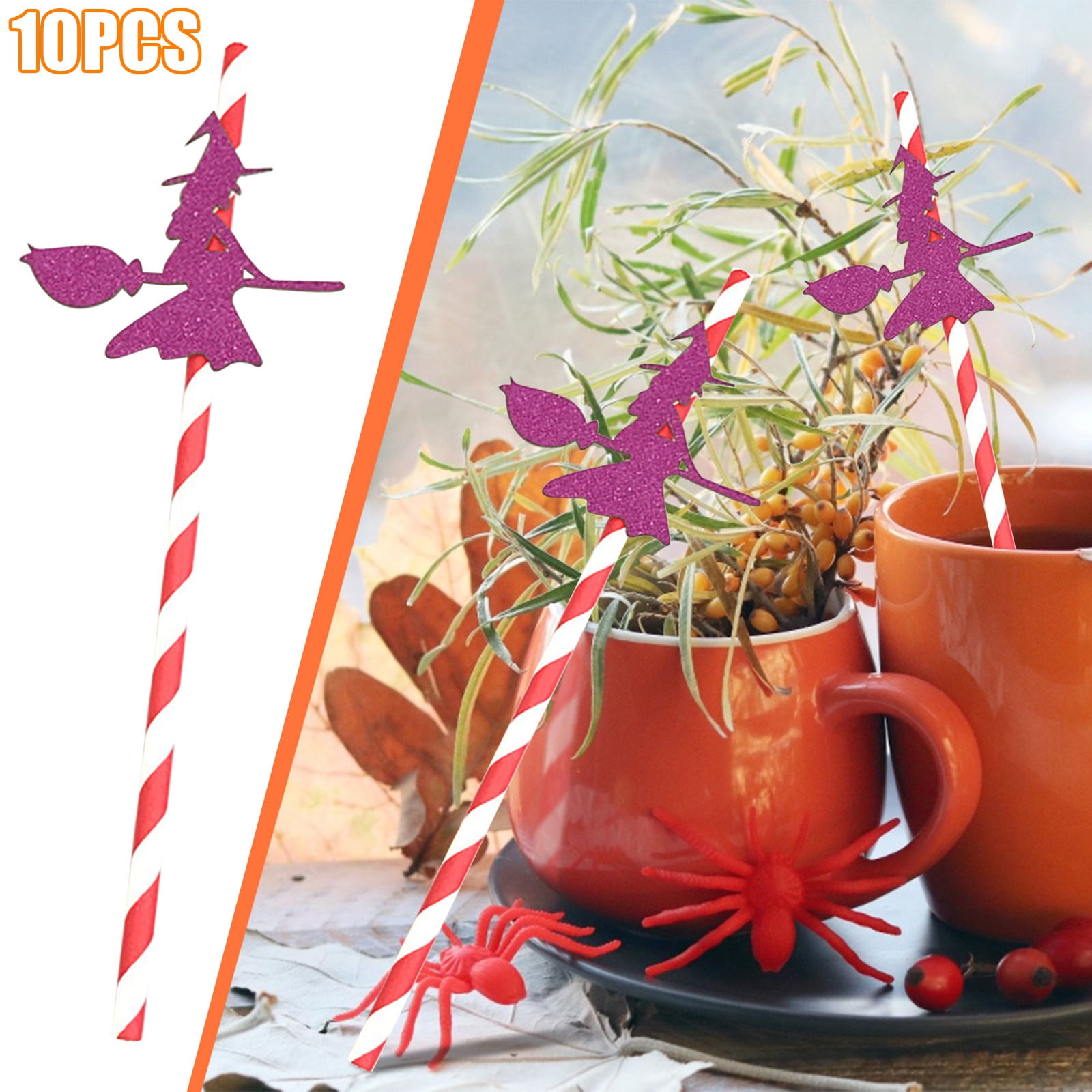 Moocorvic Halloween Creative Straw Shooting Props Funny Personality ...