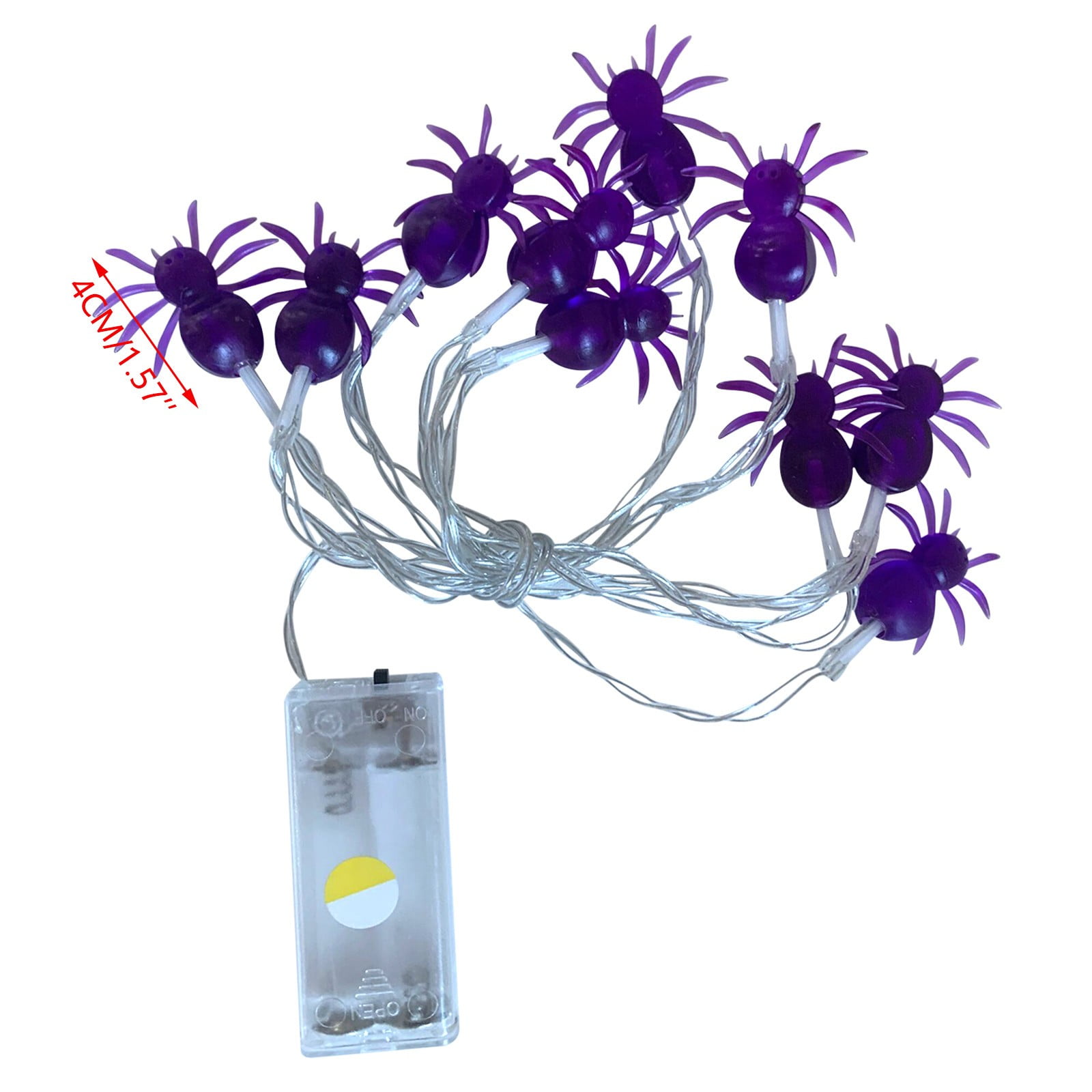 Moocorvic Halloween Decoration Accessories Horror Lights LED String ...