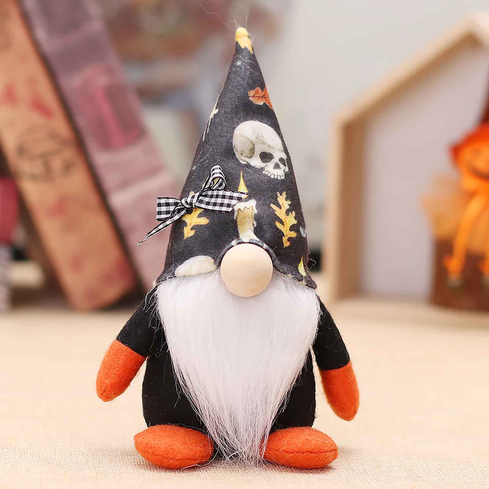 Moocorvic Halloween Gnomes Decorations for Home , Fall Gnomes Couple ...