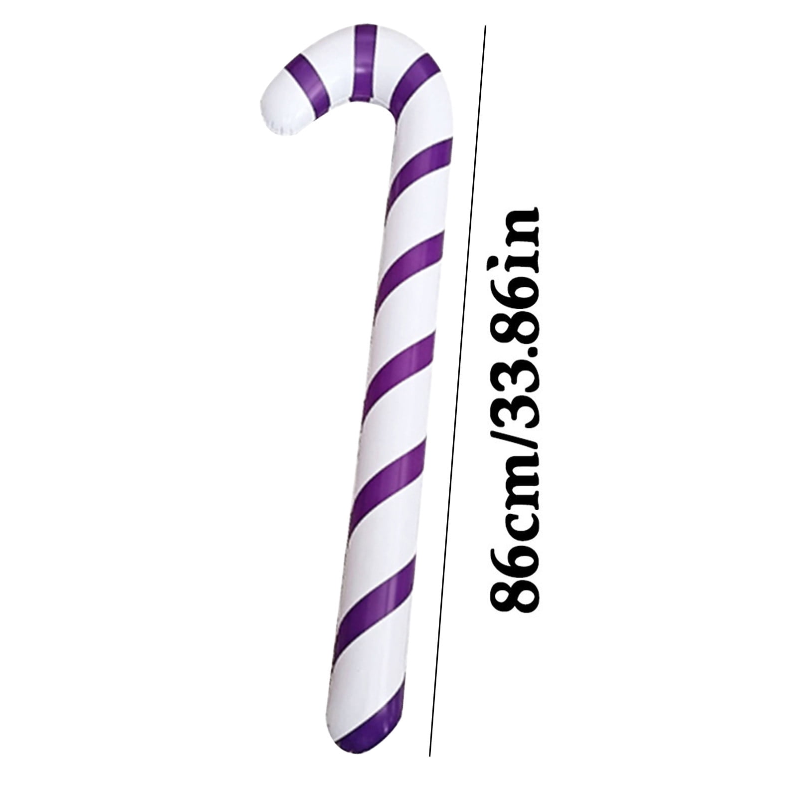 Moocorvic Inflatable Candy Canes Christmas Tree Decorations, Plastic ...