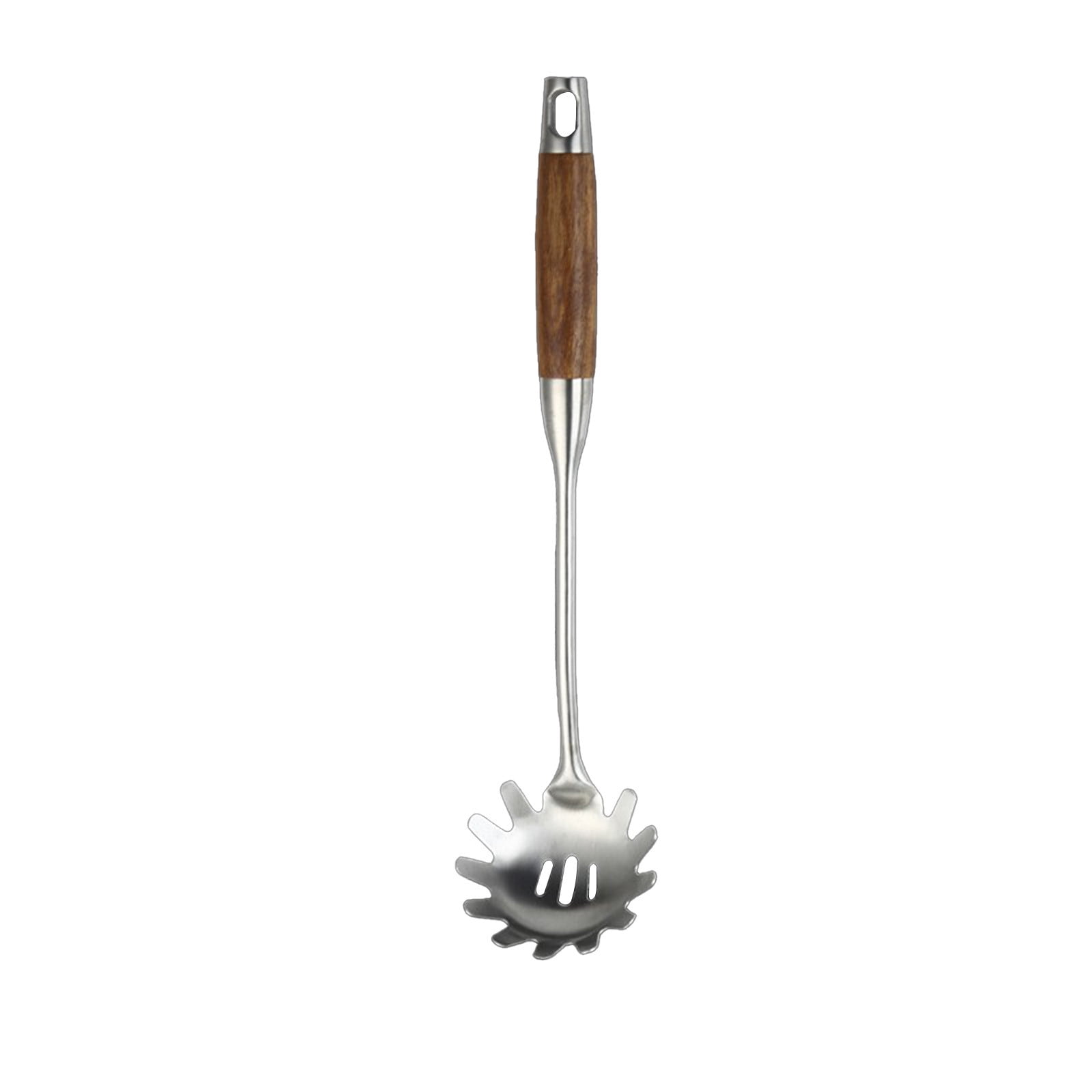 Moocorvic Kitchen Stainless Steel Spaghetti Spoon, Pasta Spoon with ...