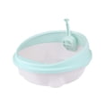 Moocorvic Large Cat Litter Box for Indoor Cat/Small Dog, 14x13 ...