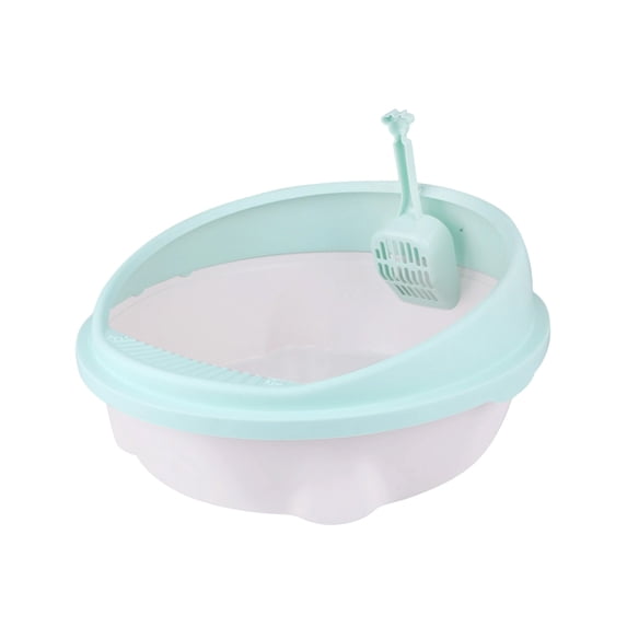Moocorvic Large Cat Litter Box for Indoor Cat/Small Dog, 14x13 ...