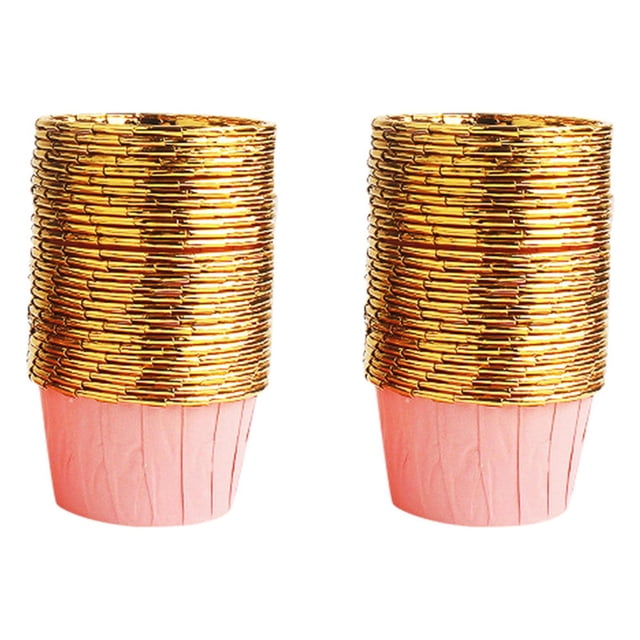 Moocorvic Large Flanged Cake Cups Multicolor Baking Desserts High ...