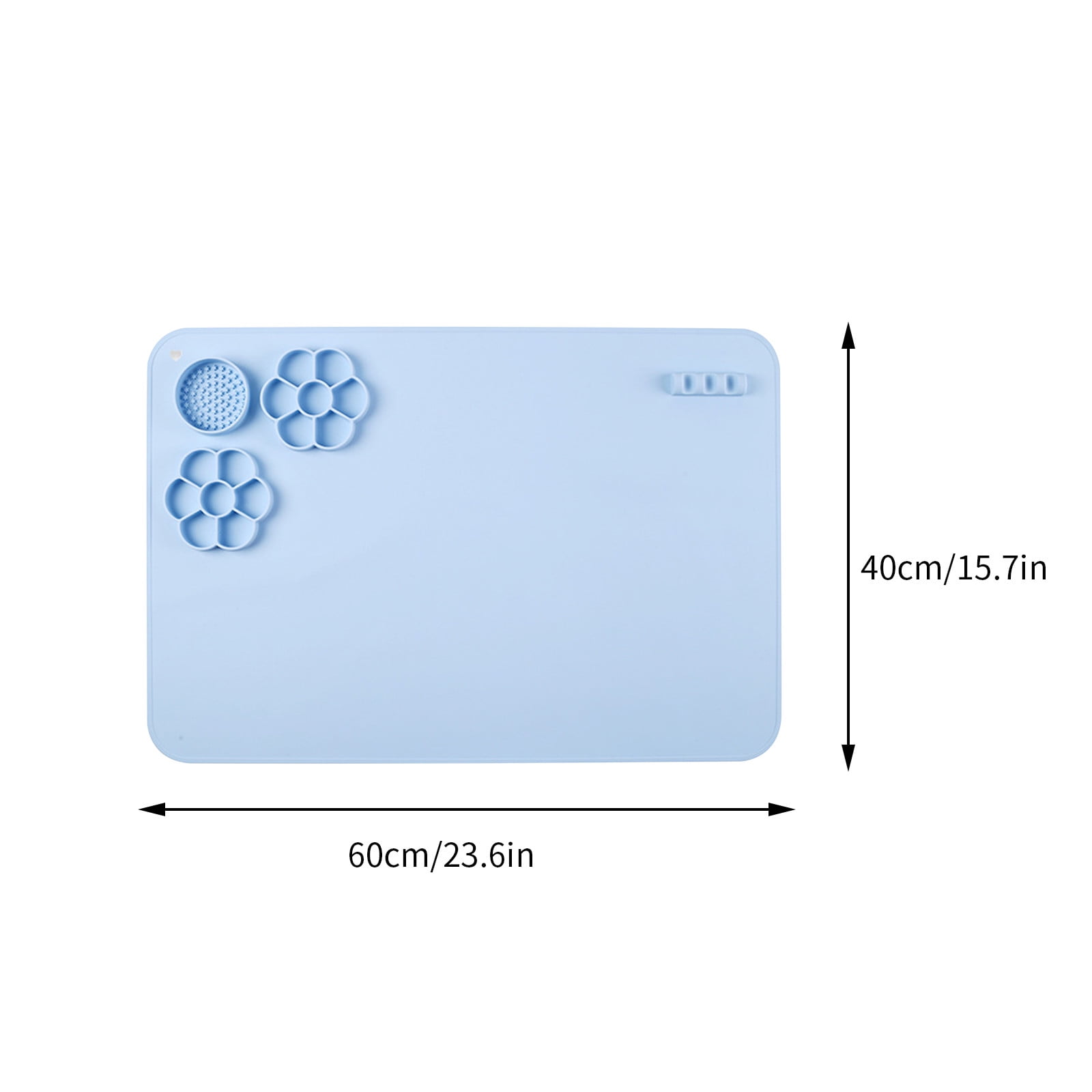 Moocorvic Large Silicone Craft Mat, Silicone Painting Mat & Paint ...