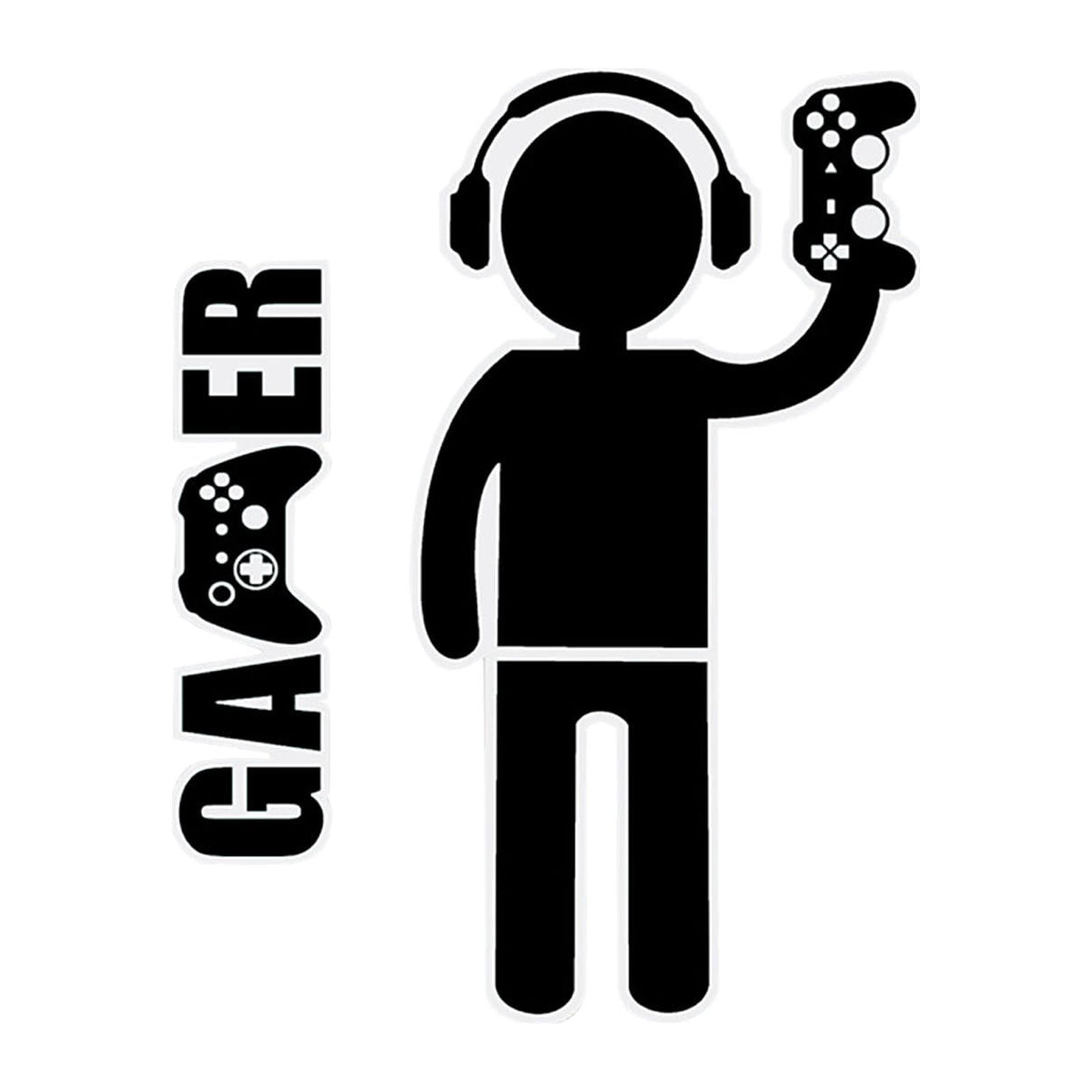 Moocorvic Luminous Game Wall Sticker For Wall Stickers - Gamepad - Game ...
