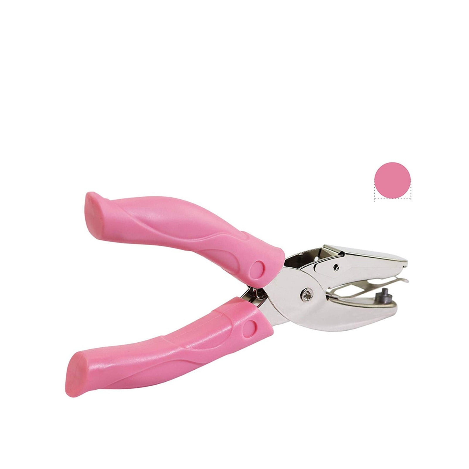 Moocorvic Mini Miniature Round Metal Single Hand Business Card Puncher ...