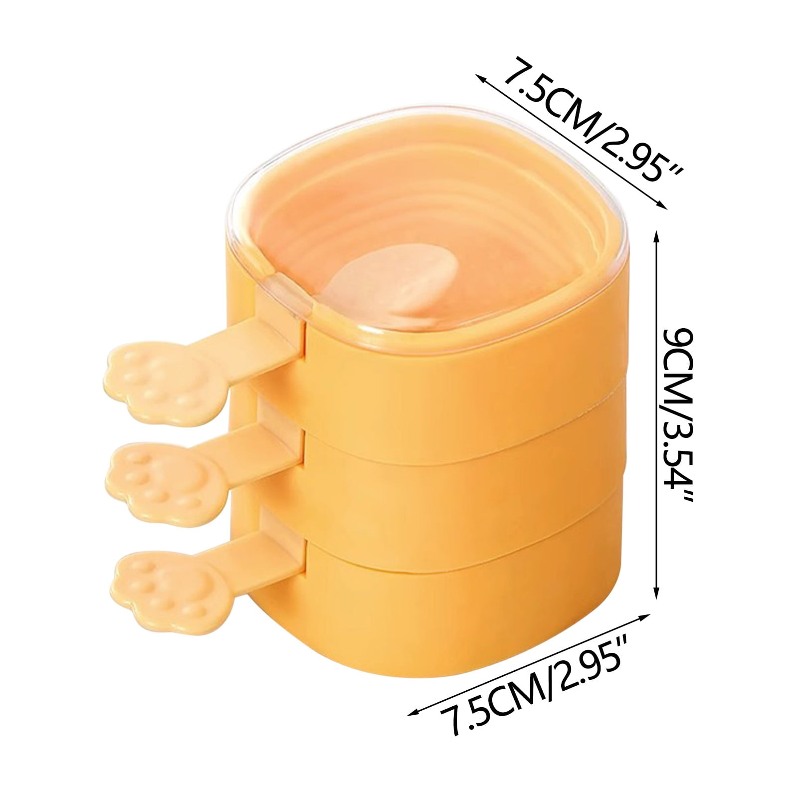 Moocorvic Mini Silicone Popsicle Mold , Ice Cubes Mold with Colorful ...